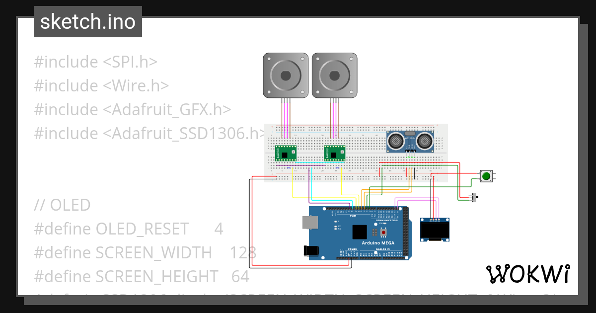 Autonomous Warehouse Robot with Collision Avoidance and Task Scheduling - Wokwi ESP32, STM32 ...