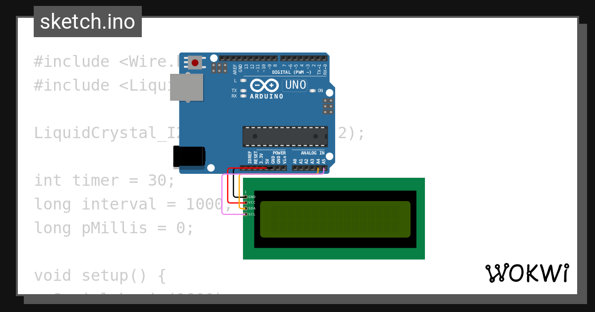 таймер Wokwi Esp32 Stm32 Arduino Simulator 2211