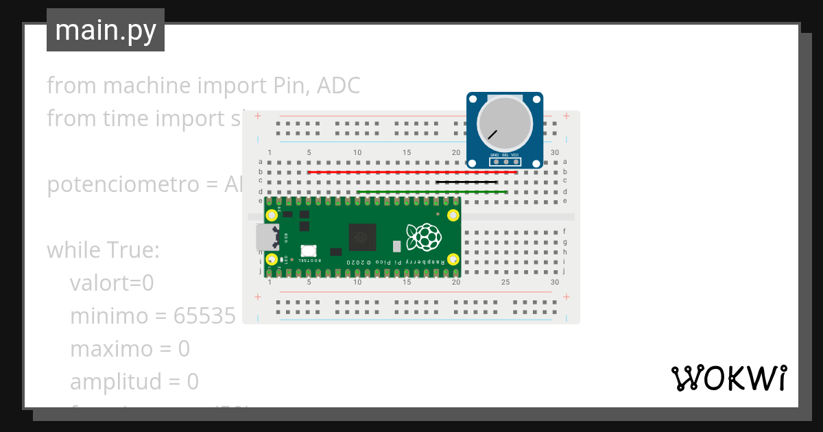 Microfono Volumen Estrategia 2 Wokwi Esp32 Stm32 Arduino Simulator 
