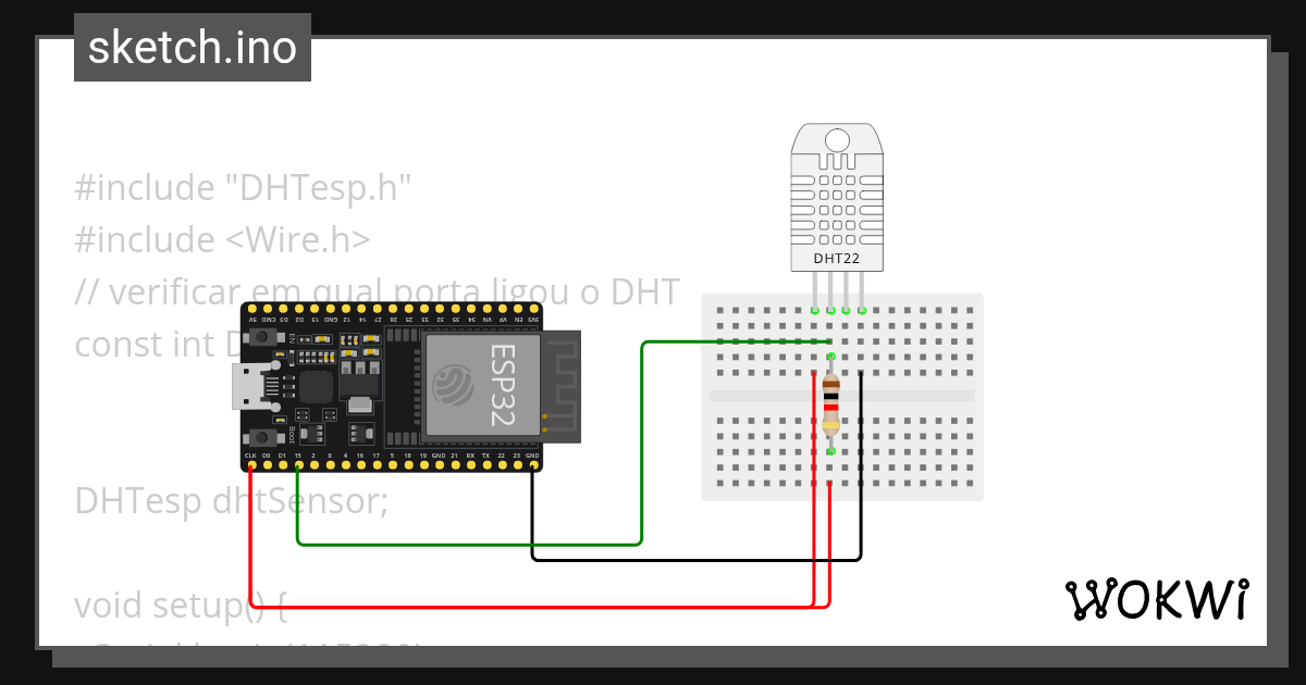 DHT_ESP_only - Wokwi ESP32, STM32, Arduino Simulator