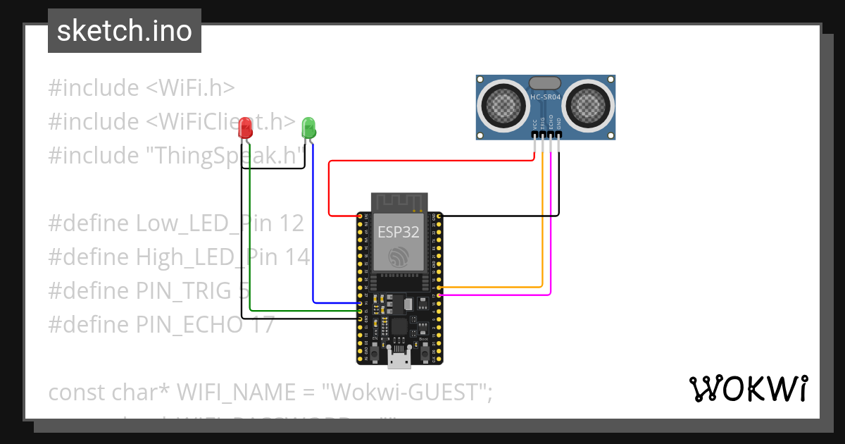 Lab 9 - Wokwi ESP32, STM32, Arduino Simulator