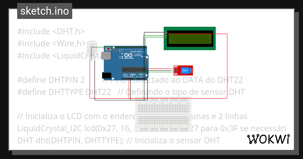 estufa - Wokwi ESP32, STM32, Arduino Simulator