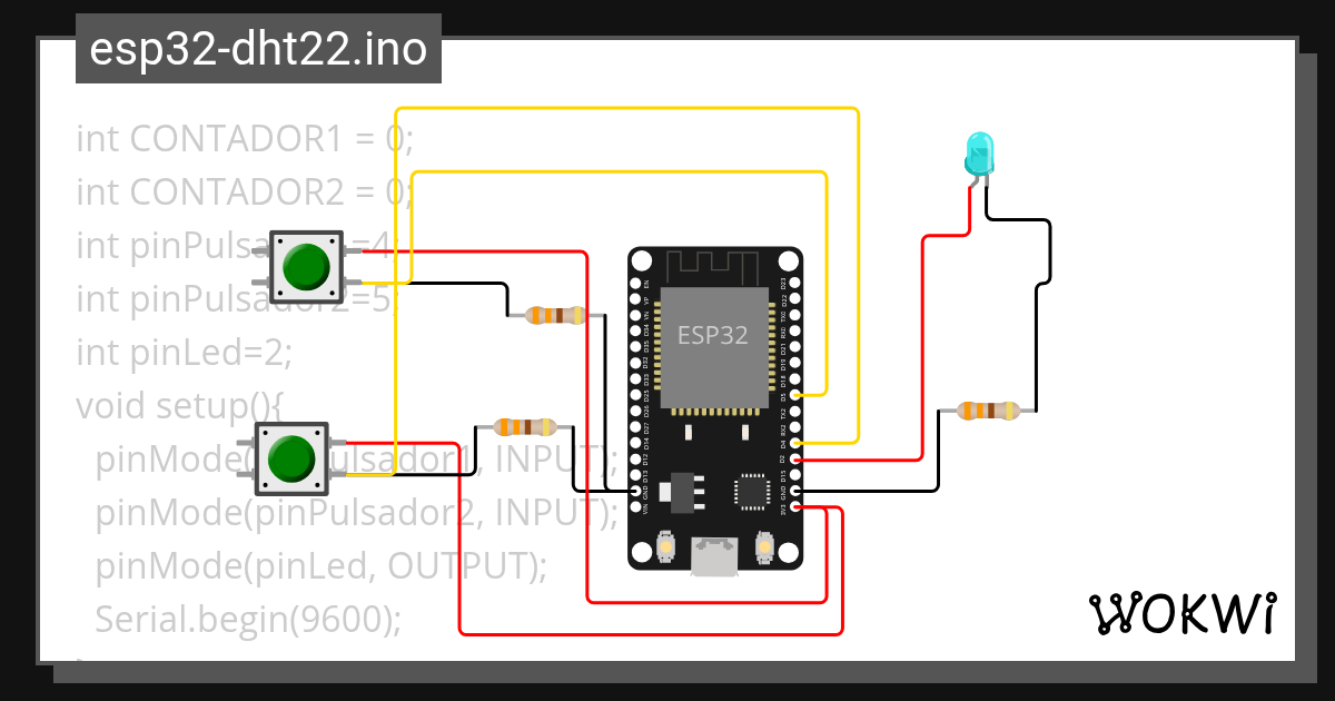 3 - Wokwi ESP32, STM32, Arduino Simulator