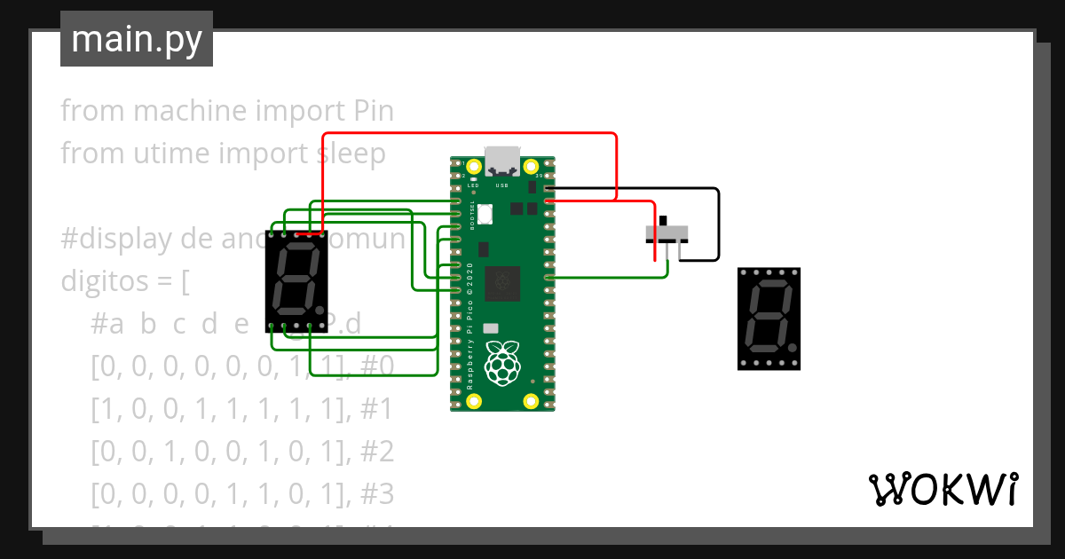 Display - Wokwi ESP32, STM32, Arduino Simulator