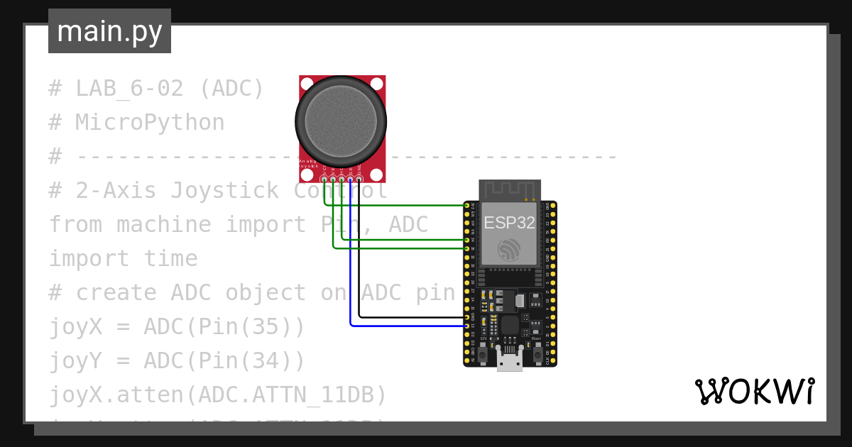 ใบงานที่ 6 การทดลองที่ 1 Wokwi Esp32 Stm32 Arduino Simulator 3712