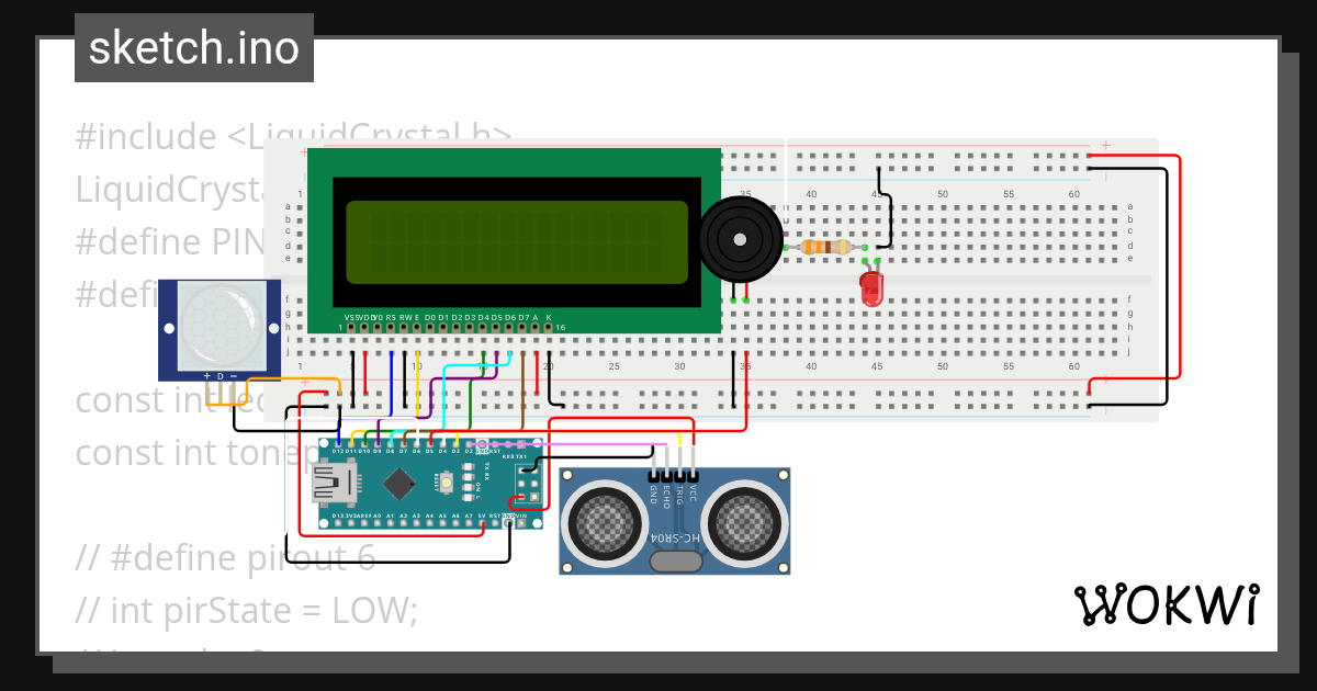 lcd screen - Wokwi ESP32, STM32, Arduino Simulator