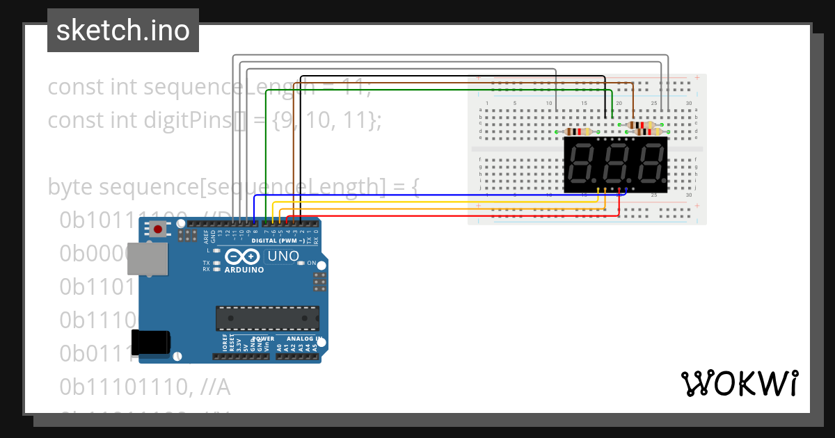 Display - Wokwi ESP32, STM32, Arduino Simulator