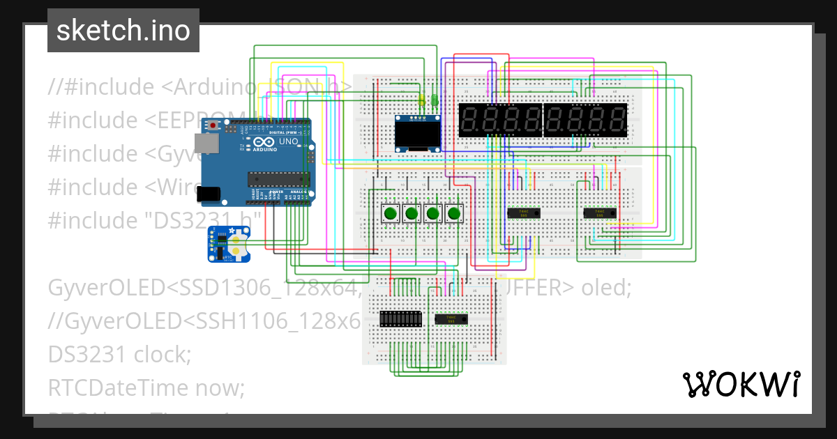 113 10 13 5 一層選單 Time Wokwi Esp32 Stm32 Arduino Simulator 5449