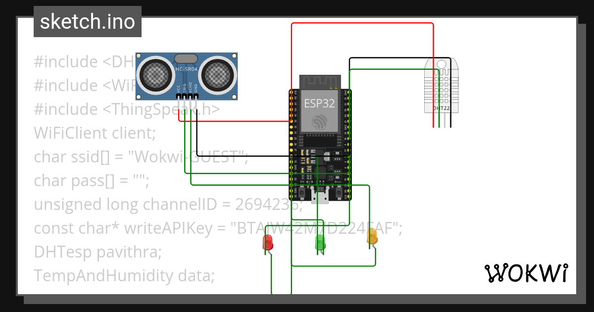 task8 - Wokwi ESP32, STM32, Arduino Simulator