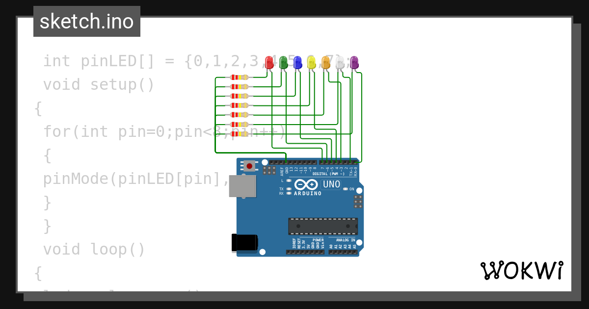 Led Warna 3 Wokwi Esp32 Stm32 Arduino Simulator 8941