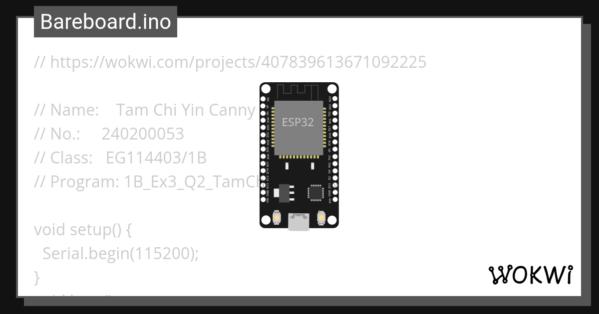 Ex3q2240200053 Wokwi Esp32 Stm32 Arduino Simulator 3407