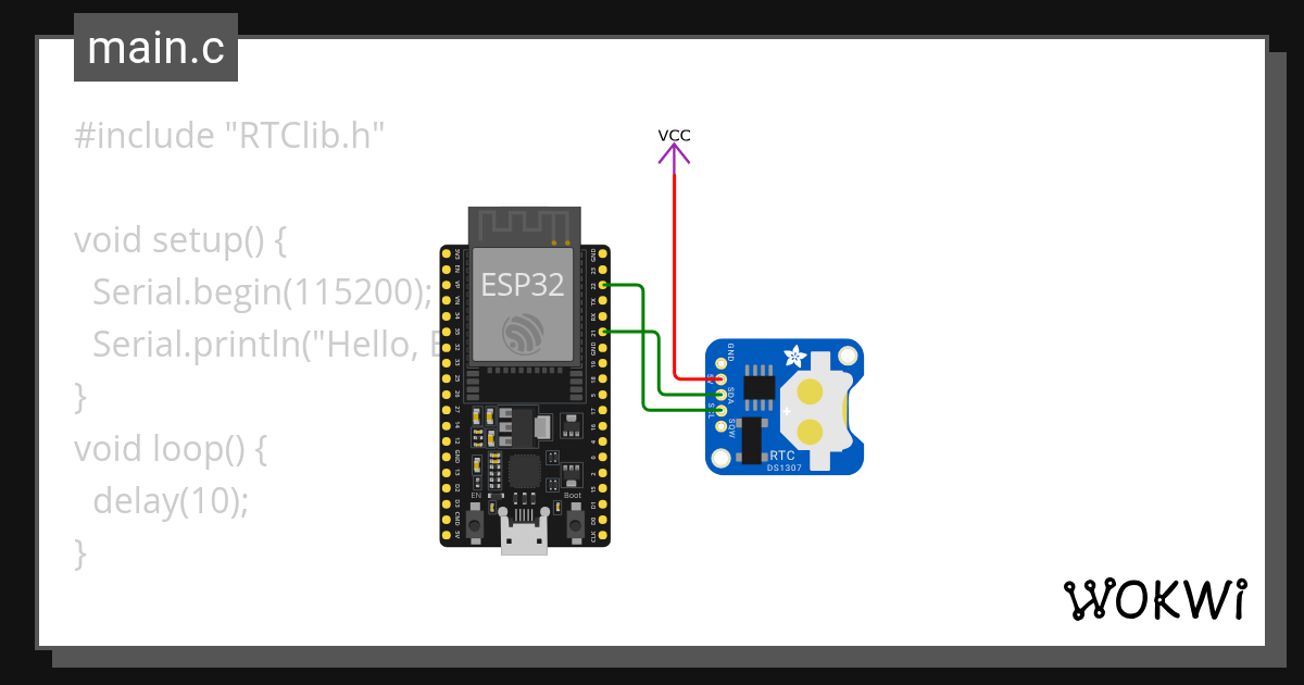 Rtc Wokwi Esp32 Stm32 Arduino Simulator 