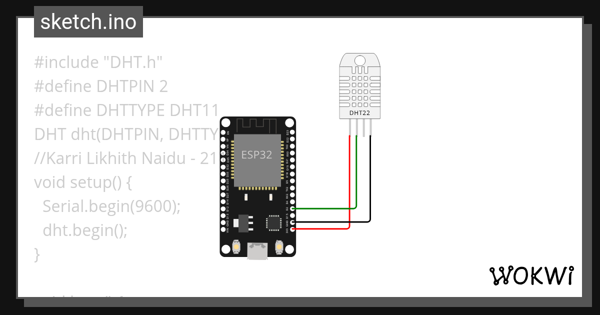 Exp-5 - Wokwi ESP32, STM32, Arduino Simulator