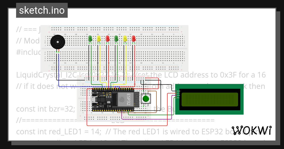 Module 6 - Jonathan Rowe - Wokwi ESP32, STM32, Arduino Simulator