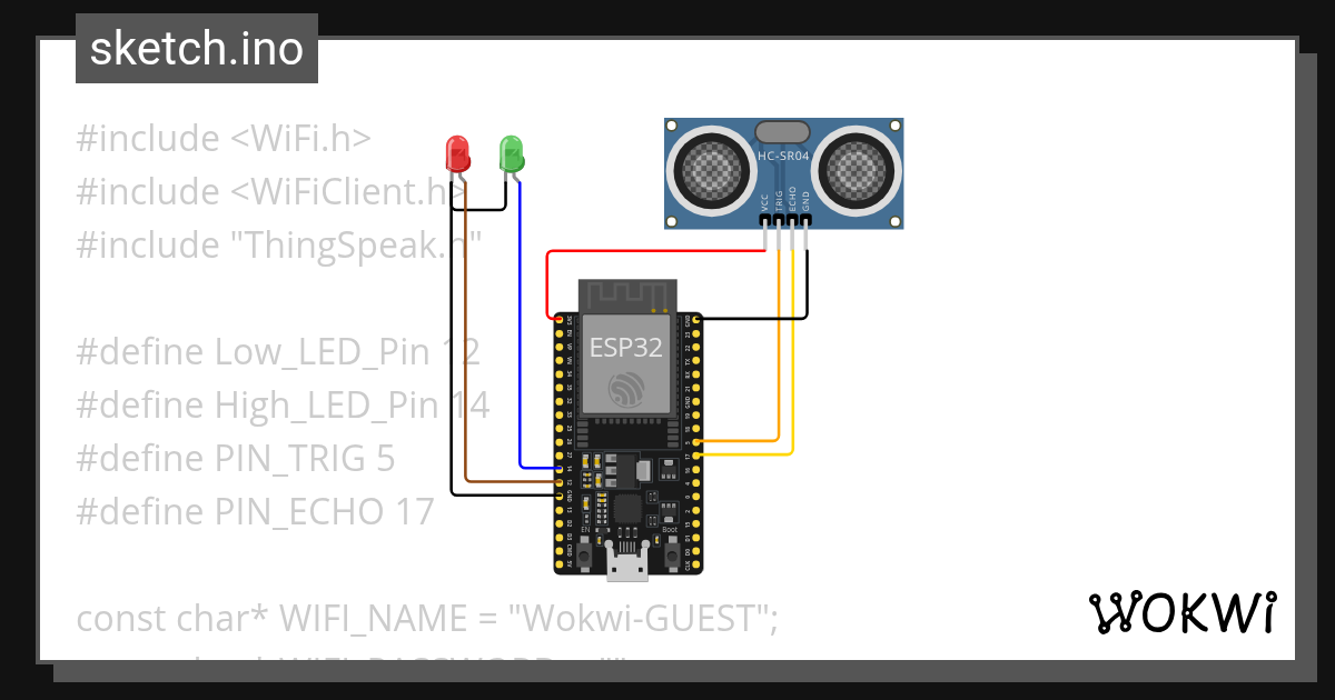 LAB 09 - Wokwi ESP32, STM32, Arduino Simulator