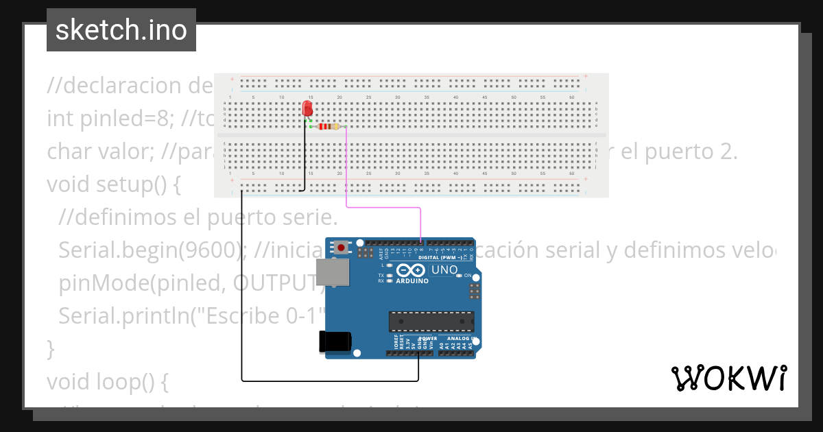 Fijar Estado Led Wokwi Esp32 Stm32 Arduino Simulator 4118