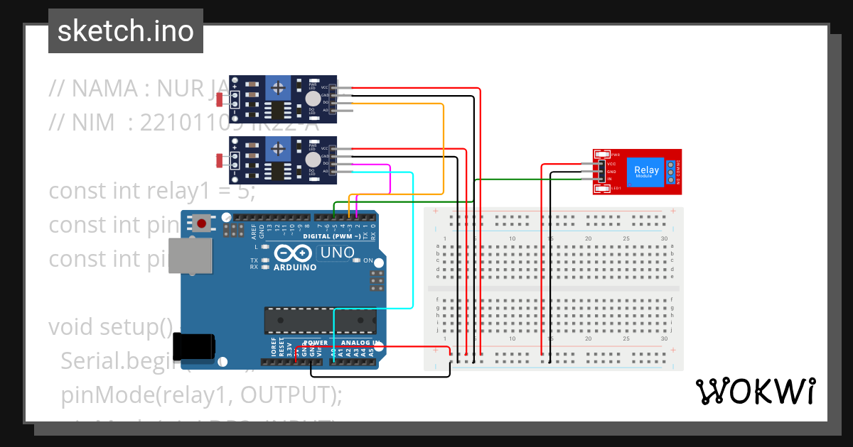 Nomor 6nurjamaliyah J221011109 Wokwi Esp32 Stm32 Arduino Simulator 9668