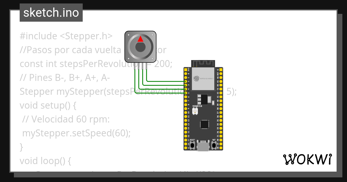 P.3 Apartado 5 - Wokwi ESP32, STM32, Arduino Simulator
