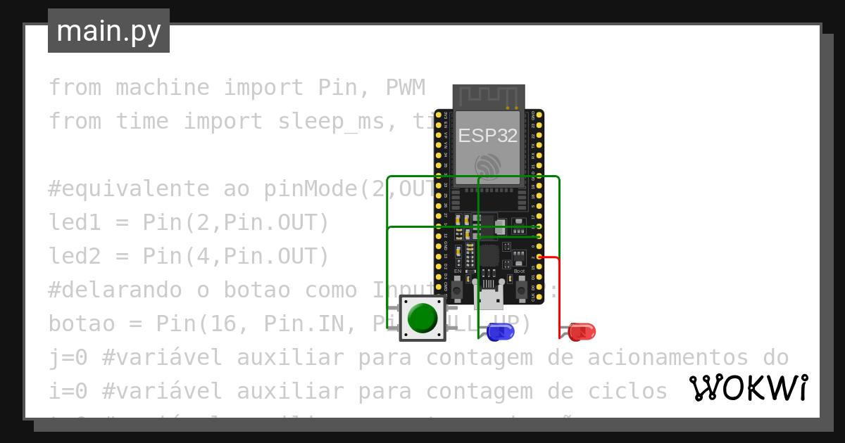 Mycropython Wokwi Esp32 Stm32 Arduino Simulator 4431