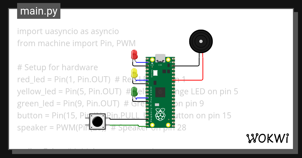 Wokwi - Online ESP32, STM32, Arduino Simulator