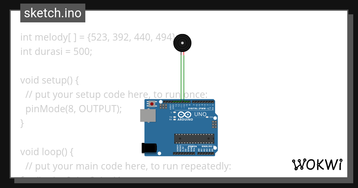 Do Re Mi Fa So La Si Do Wokwi Esp32 Stm32 Arduino Simulator