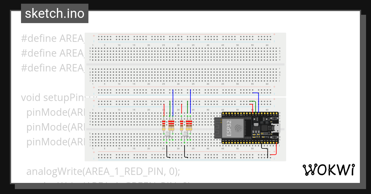 touch leds - Wokwi ESP32, STM32, Arduino Simulator