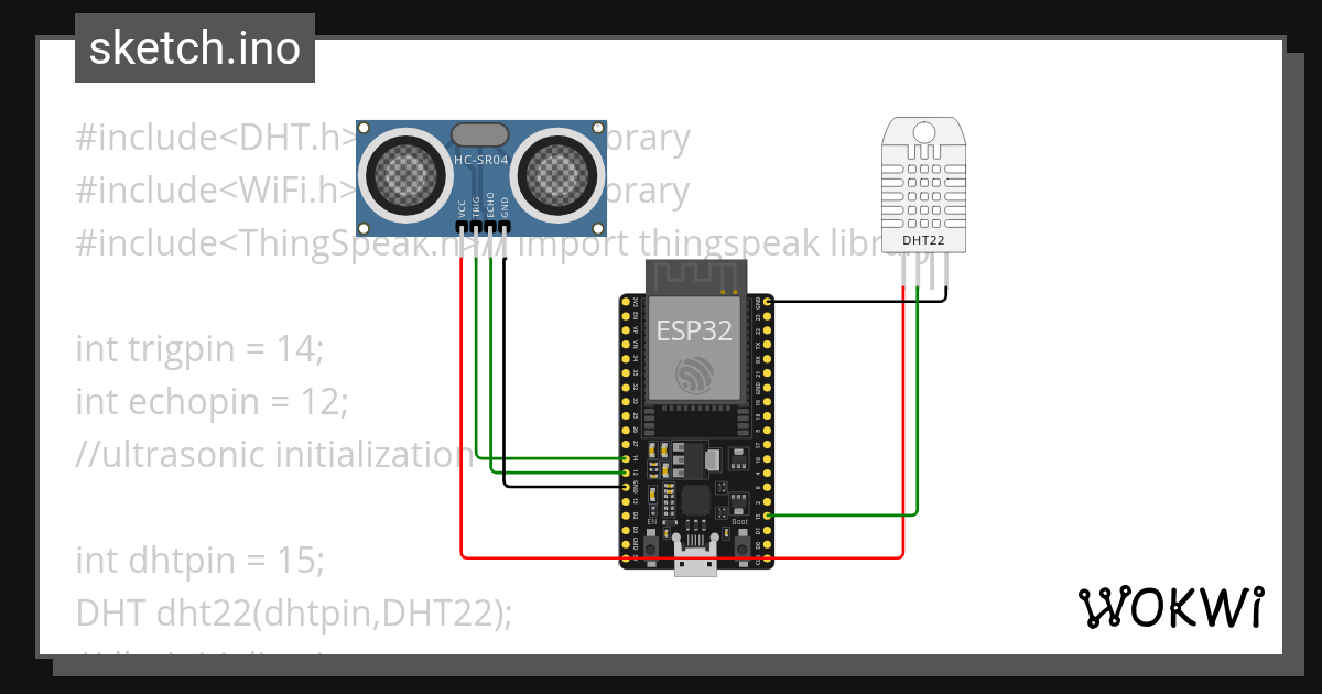 green house project - Wokwi ESP32, STM32, Arduino Simulator