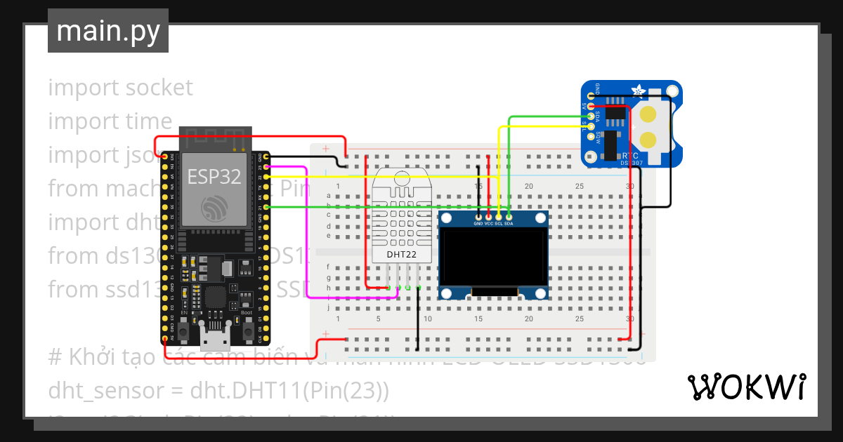 Wokwi - Online ESP32, STM32, Arduino Simulator