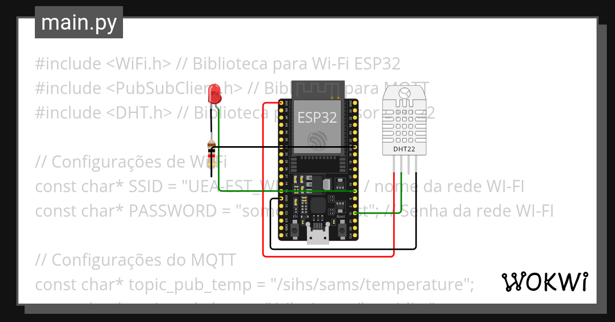 MicroPython MQTT Weather Logger (ESP32) Copy - Wokwi ESP32, STM32, Arduino Simulator