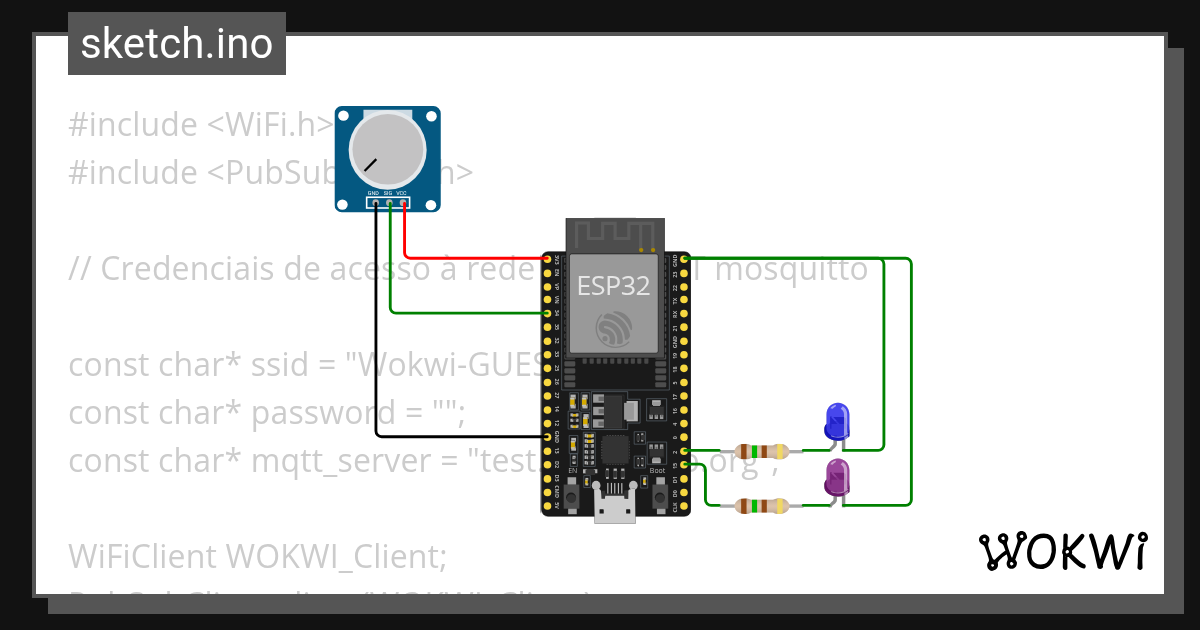 Aula 07 - CE - Wokwi ESP32, STM32, Arduino Simulator