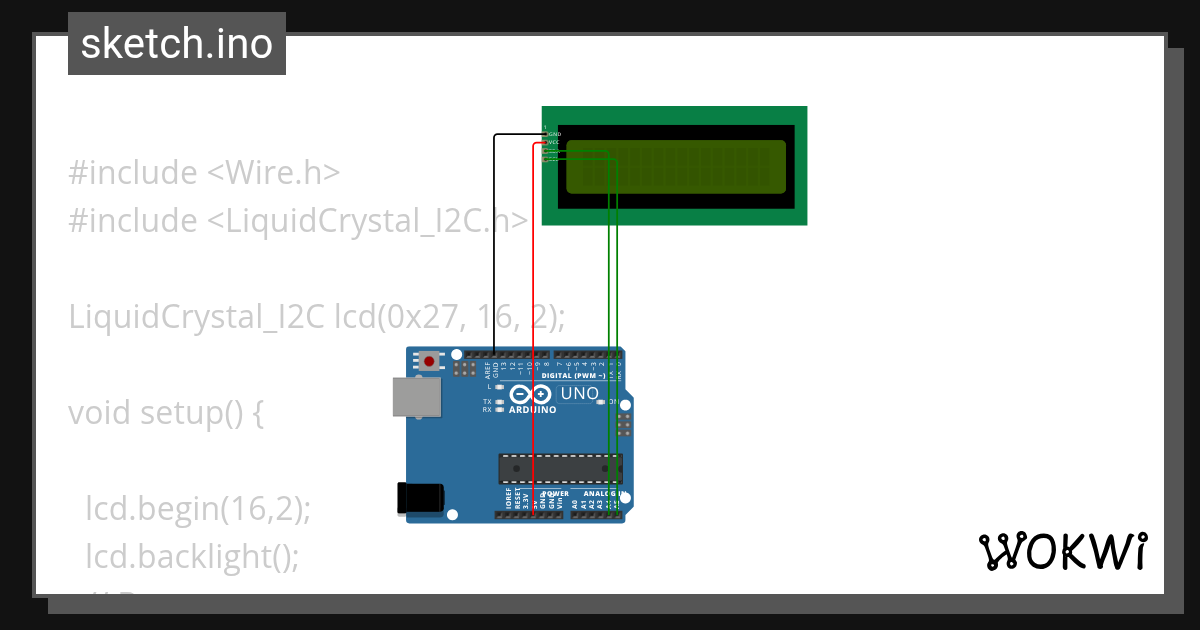lcd - Wokwi ESP32, STM32, Arduino Simulator