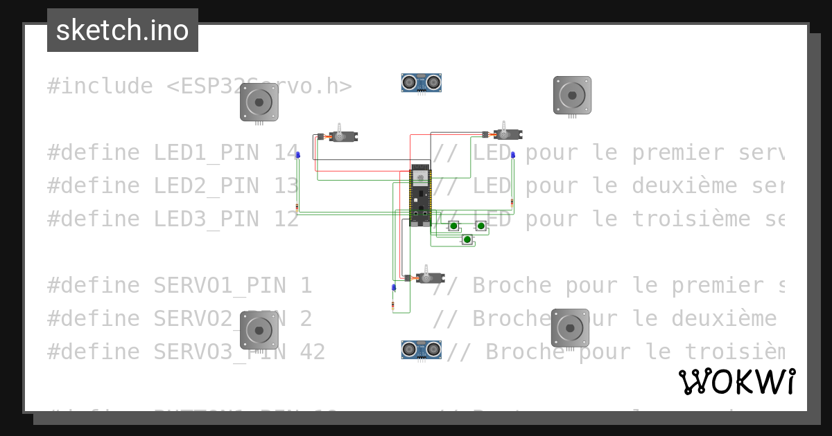 Test Servo Functionality Wokwi Esp32 Stm32 Arduino Simulator