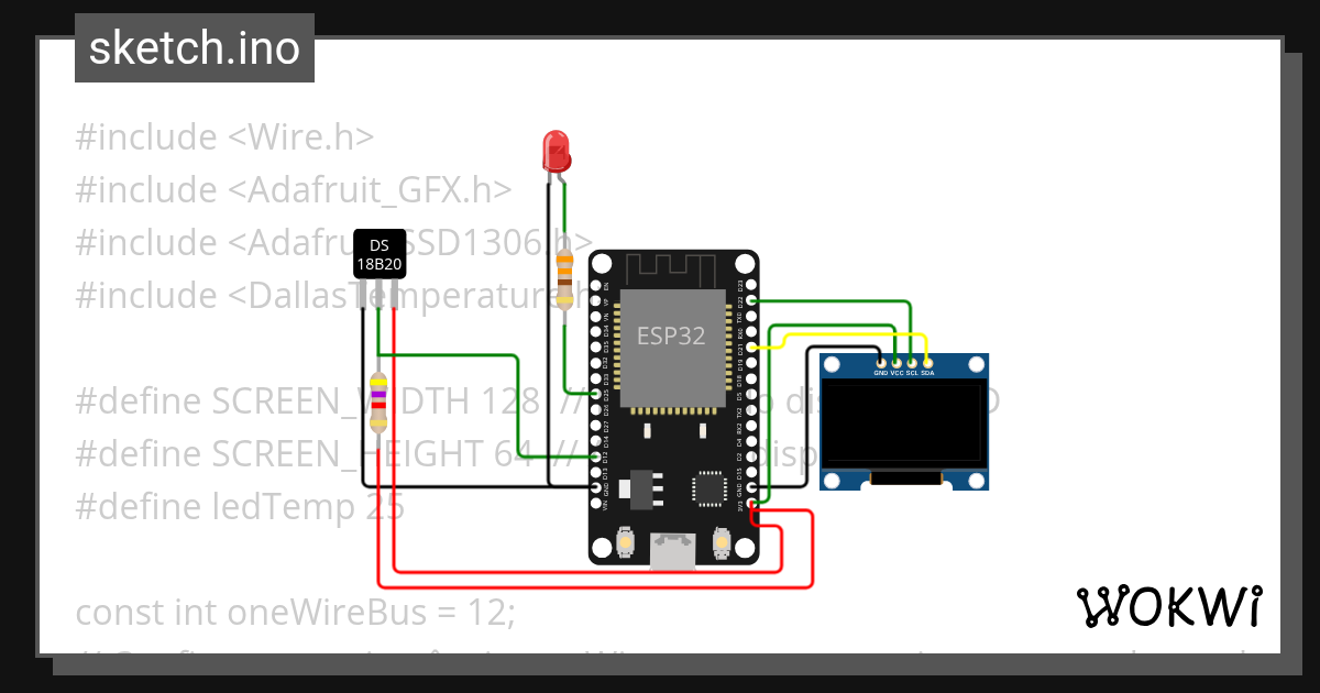 Questão 5 - Prática de Progressão Etapa 2 - Wokwi ESP32, STM32, Arduino Simulator