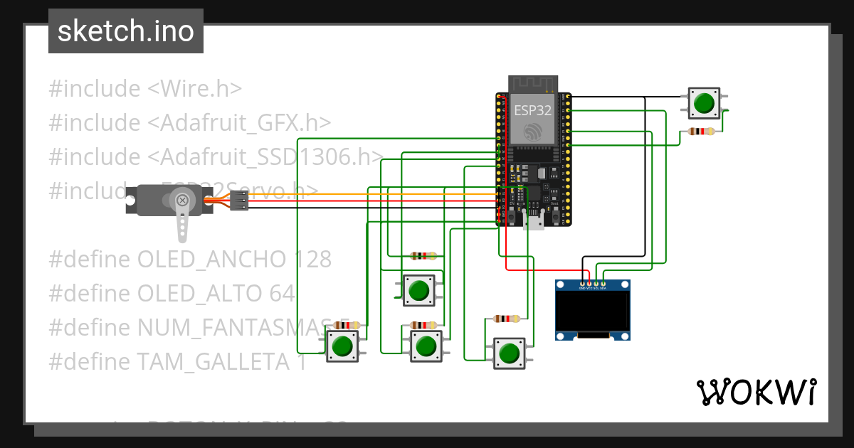 Pacman_Code - Wokwi ESP32, STM32, Arduino Simulator
