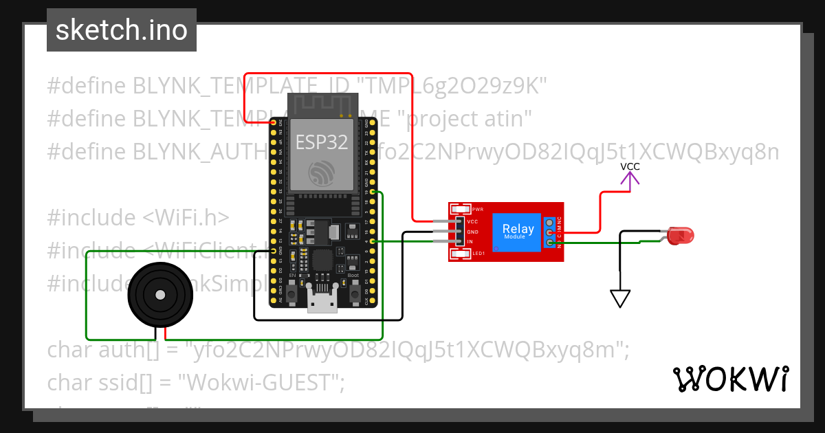 project atin - Wokwi ESP32, STM32, Arduino Simulator