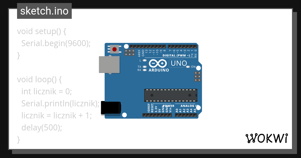 Zadanie 2.2 - Wokwi ESP32, STM32, Arduino Simulator Zadanie 2.2 - Wokwi ESP32, STM32, Arduino Simulator