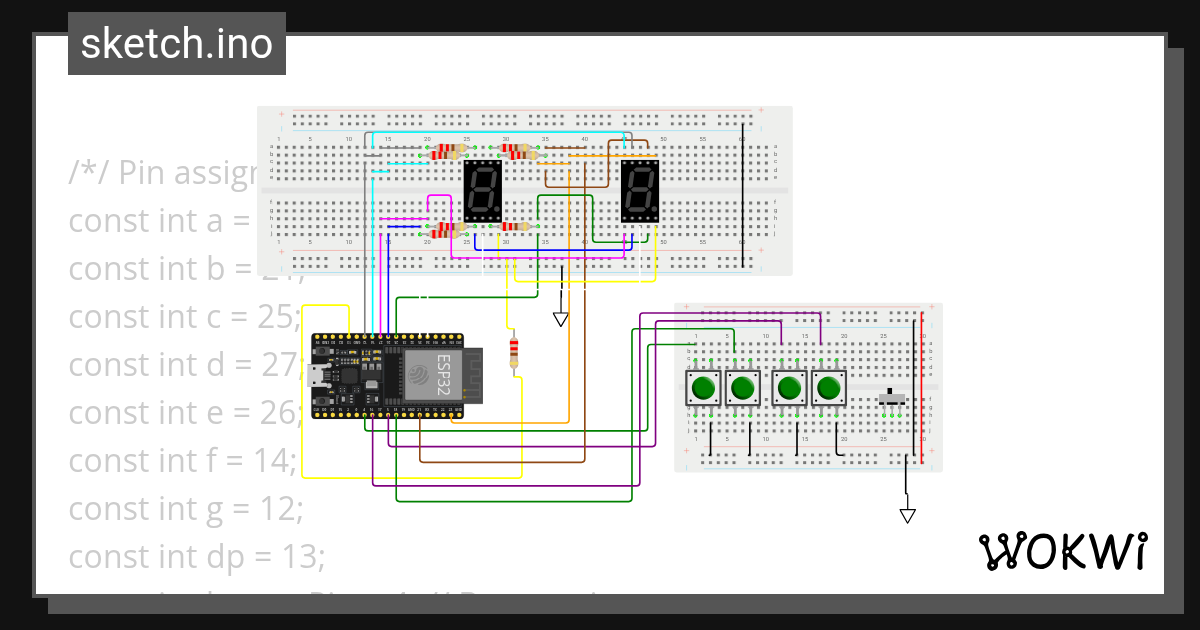 Wokwi - Online ESP32, STM32, Arduino Simulator