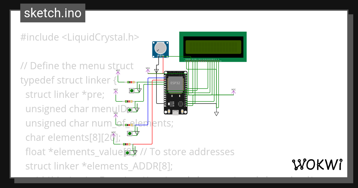 Wokwi - Online ESP32, STM32, Arduino Simulator
