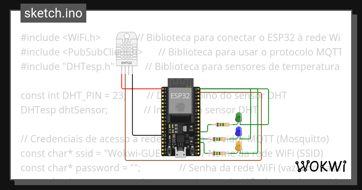 Wokwi - Online ESP32, STM32, Arduino Simulator