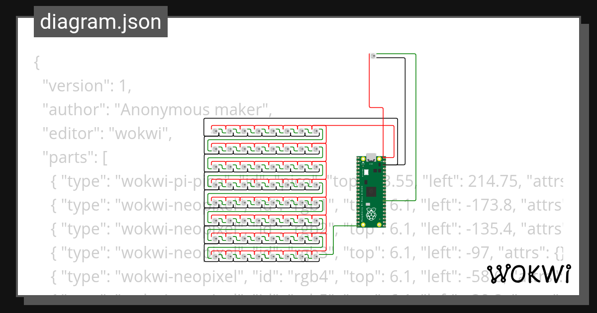 Neopixel88nocode Copy Shary Wokwi Esp32 Stm32 Arduino Simulator 4641