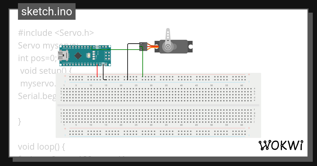 servo2 - Wokwi ESP32, STM32, Arduino Simulator