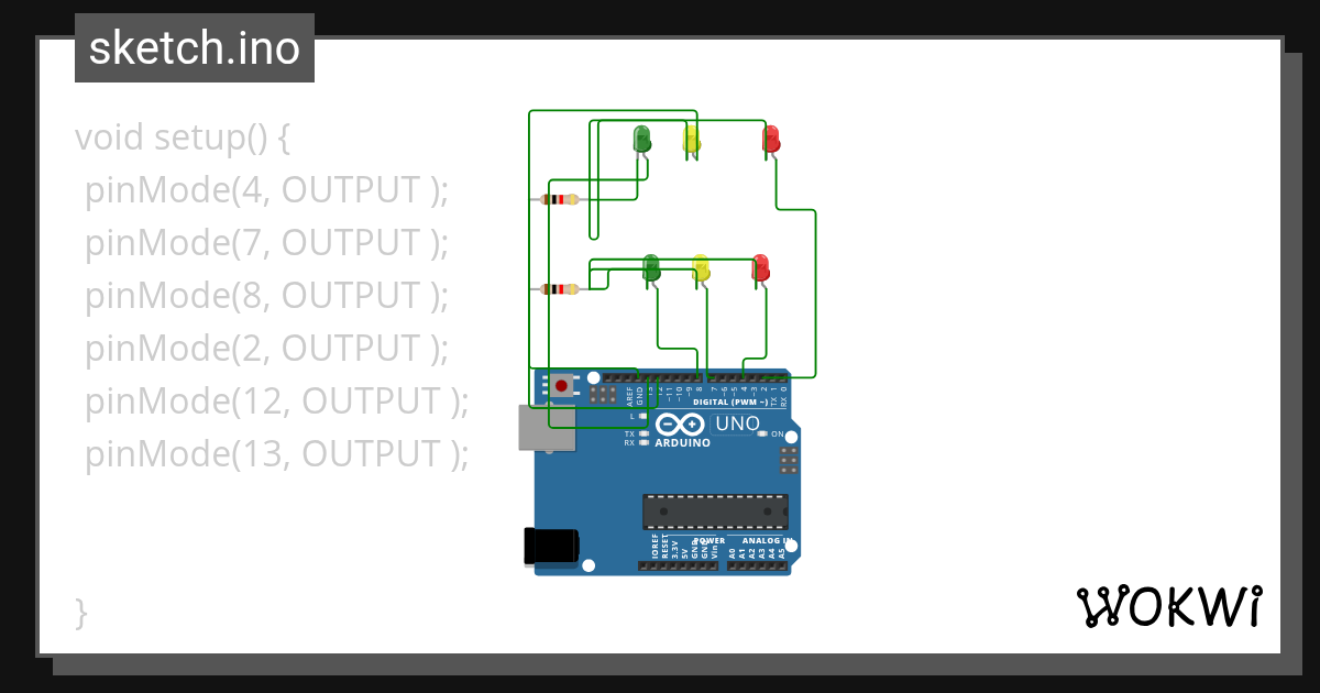 Projek Wokwi Esp32 Stm32 Arduino Simulator 