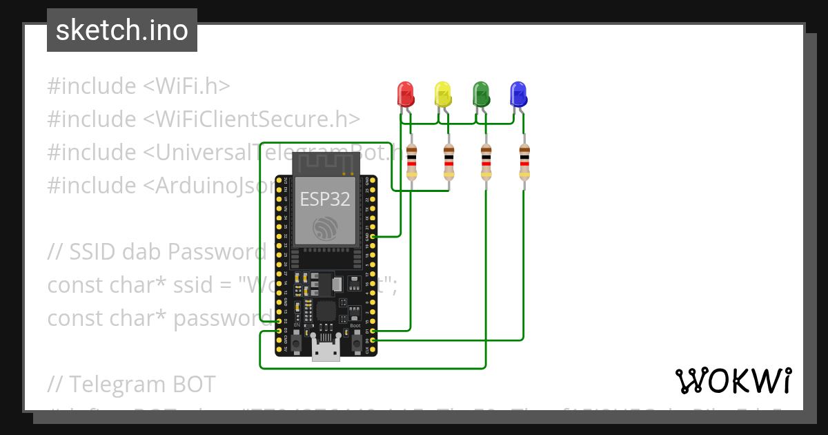 Nadya Angely telegram - Wokwi ESP32, STM32, Arduino Simulator