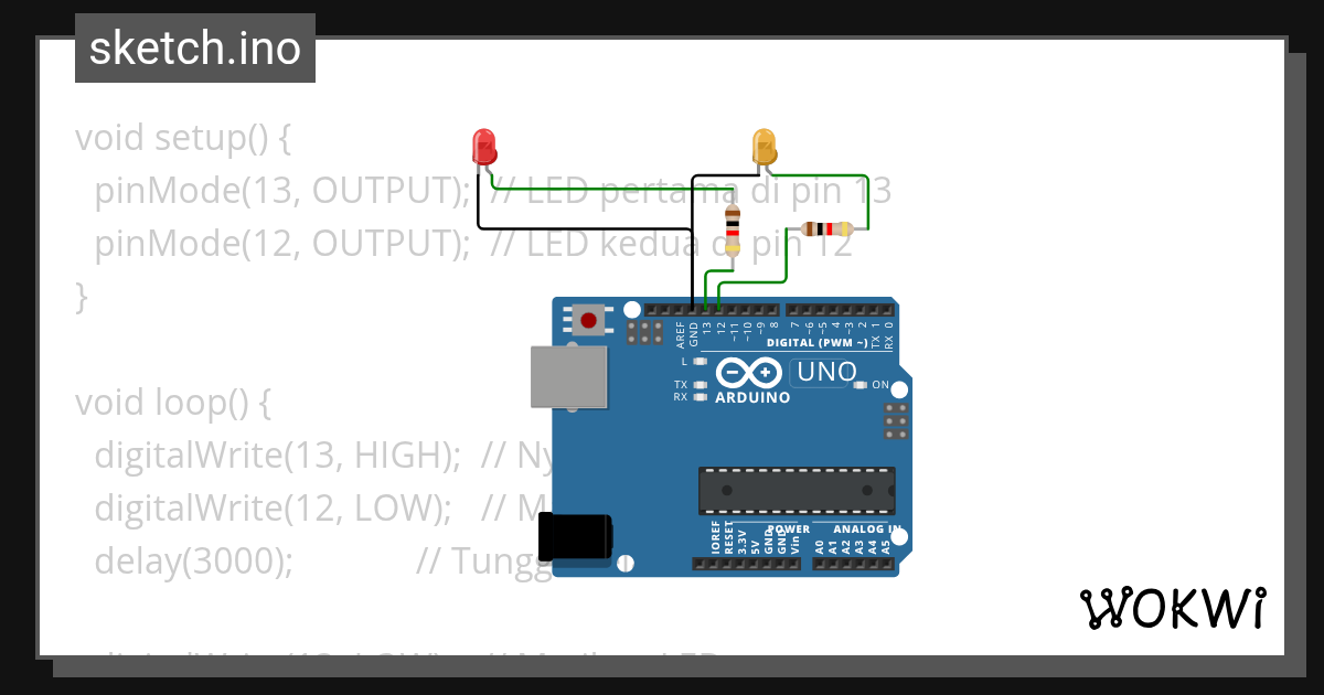 Mbayu Septyatama0055praktikum1 Wokwi Esp32 Stm32 Arduino Simulator