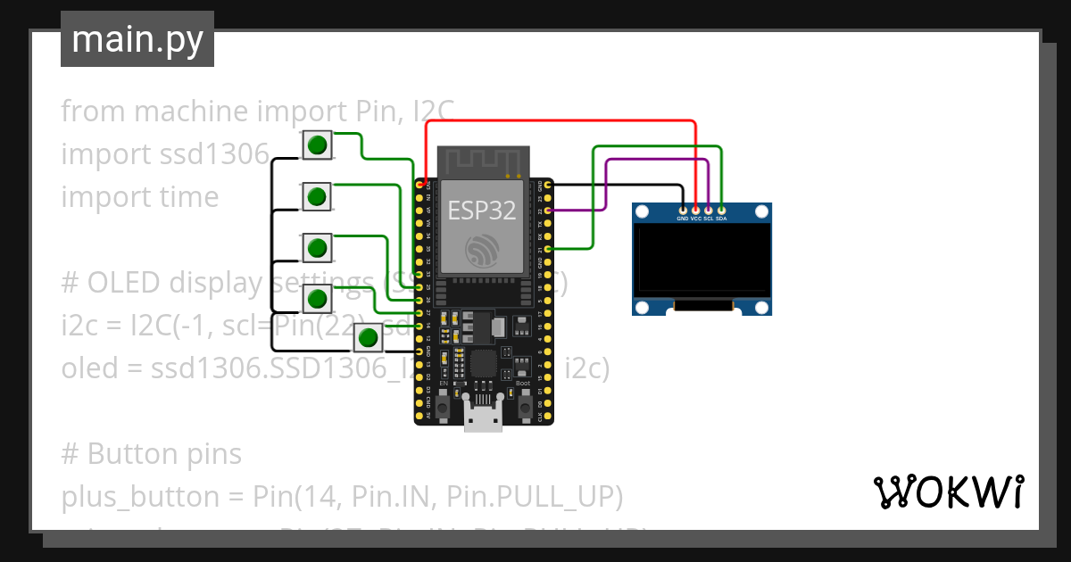 calculator - Wokwi ESP32, STM32, Arduino Simulator