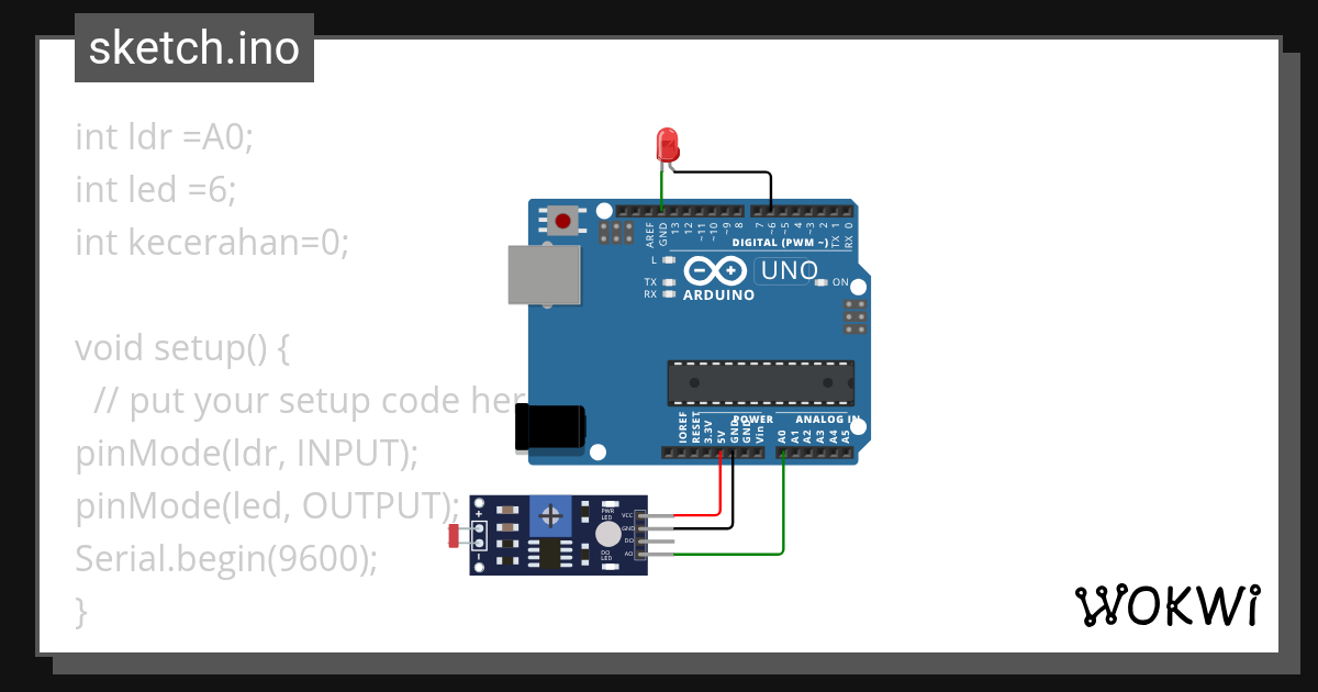 Lampu Sensor Cahaya Wokwi Esp32 Stm32 Arduino Simulator 1779