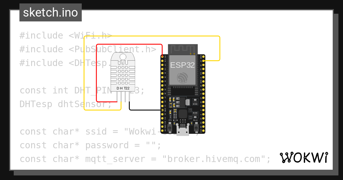 Máquina2 Sensor1 Wokwi Esp32 Stm32 Arduino Simulator 3472