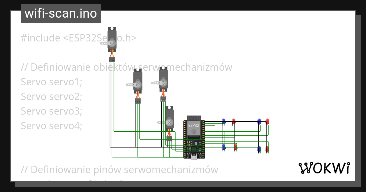 robot arduino - Wokwi ESP32, STM32, Arduino Simulator