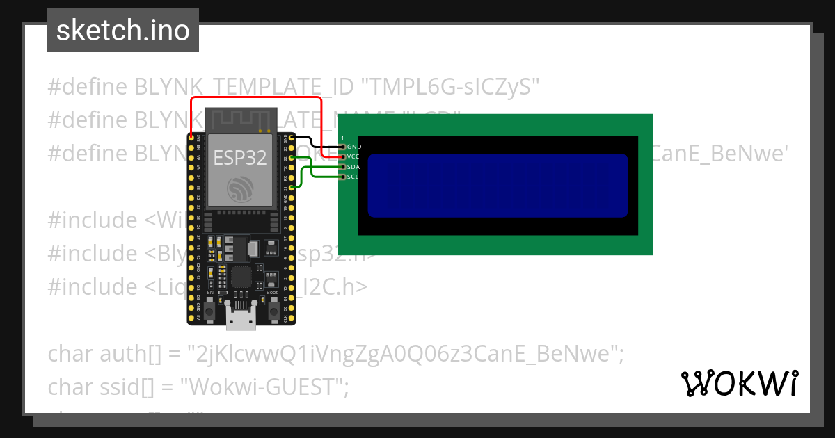 LCD - Wokwi ESP32, STM32, Arduino Simulator