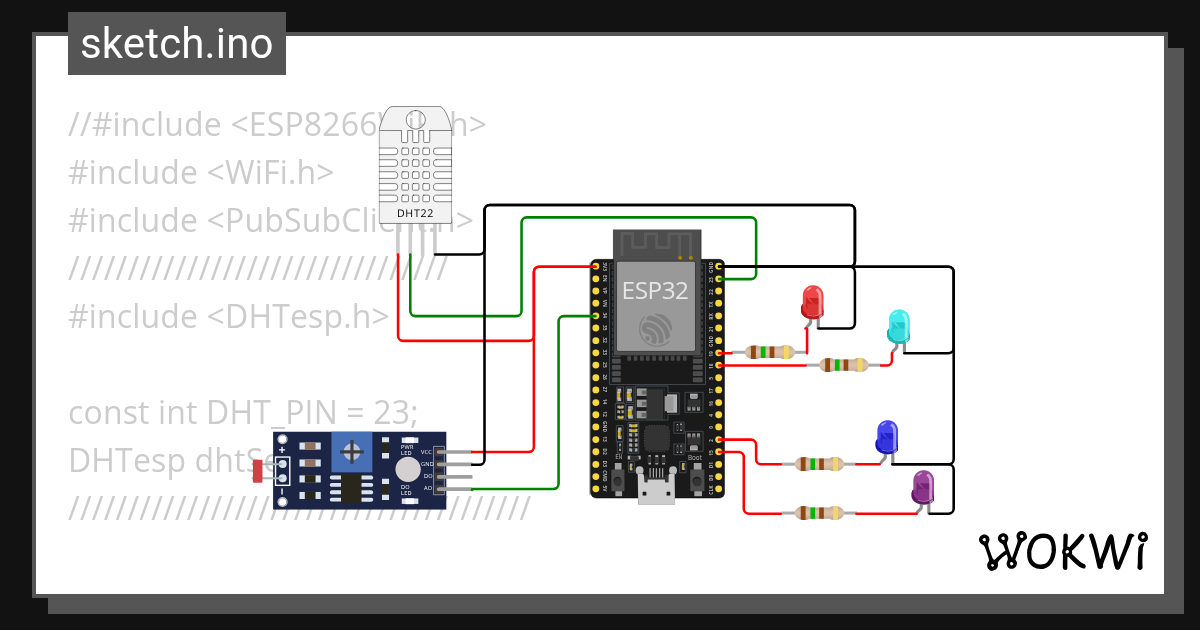 PROVA - Wokwi ESP32, STM32, Arduino Simulator